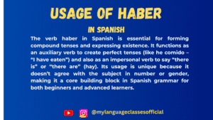 How to use Haber in Spanish with Rules, Examples and Exercises | My ...