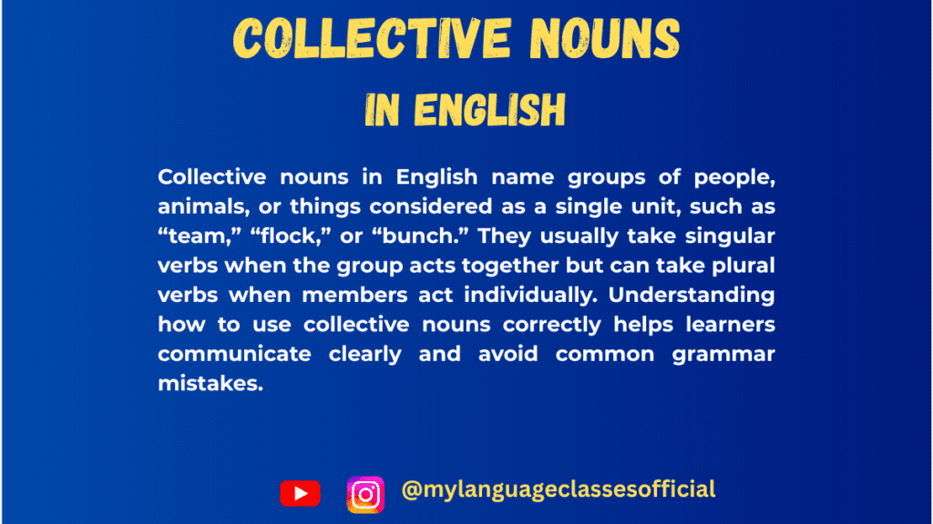 What Are Collective Nouns in English: Grammar Rules, Usage & Examples ...