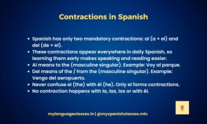 Contractions in Spanish: Grammar Rules, Usage & Easy Examples | My ...